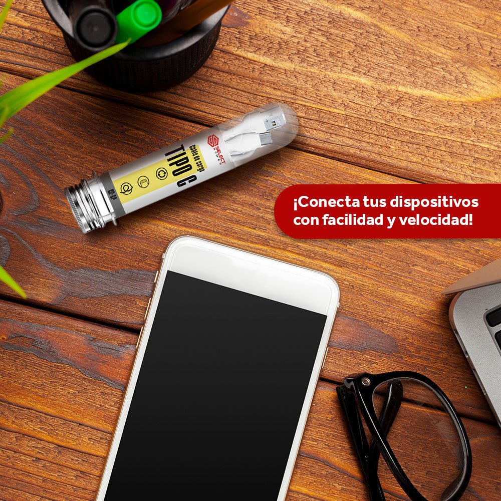 Cable De Datos Usb A Tipo C Select Power 1mts Modelo C2-SP - Selectsound.com.mx