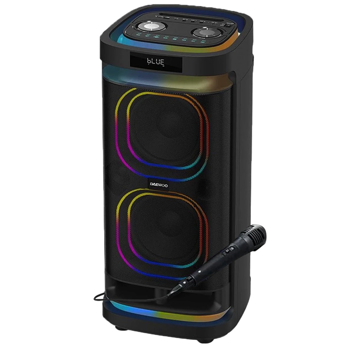 Bocina Bafle Daewoo 2x10" Thunder-Plus Bluetooth Recargable Tws DW2010 ...