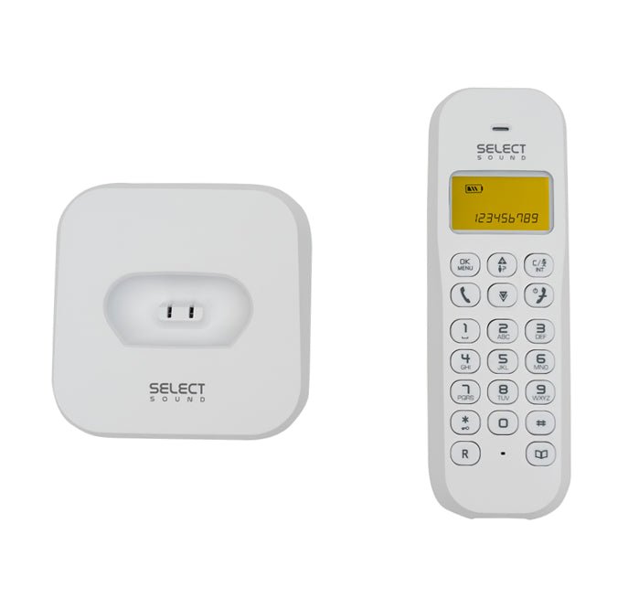 Teléfono Inalámbrico Select Sound 8033 - Selectsound.com.mx